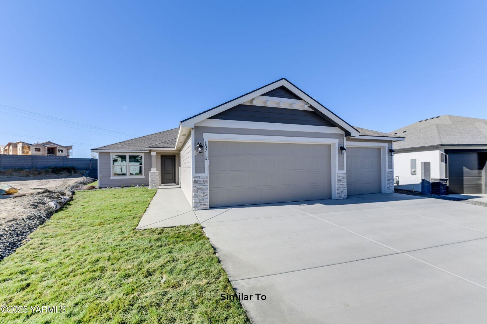 MLS#25-1509: 607 Vineyard St (Phase 2 Lot 25) Spec, Grandview, WA 98930